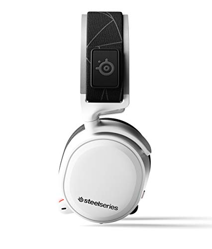 SteelSeries Arctis 7 - Lossless Wireless Gaming Headset with DTS Headphone: X v2.0 Surround - For PC and PlayStation 4 - White