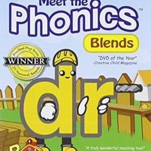 Meet the Phonics - 3 DVD Boxed Set (Meet the Letter Sounds, Meet the Digraphs & Meet the Blends)