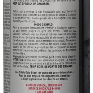 Sprayway SW841 Oil-based Stainless Steel Cleaner and Polish, Protects and Preserves, Resists Streaks and Finger prints, 15 Oz.