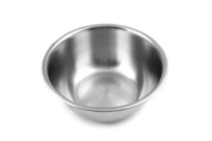 fox run large stainless steel mixing bowl, 6.25-quart, 11.75 x 5.5 inches, metallic