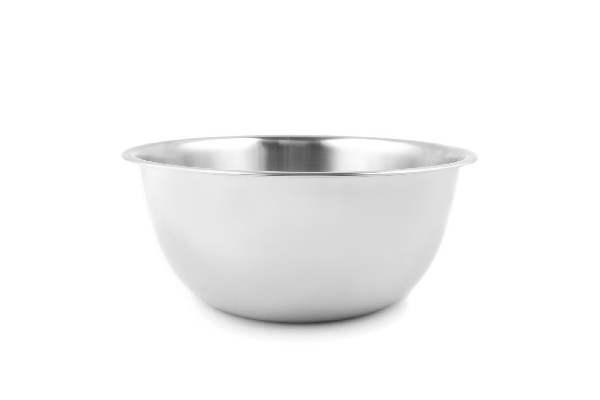 Fox Run Large Stainless Steel Mixing Bowl, 6.25-Quart, 11.75 x 5.5 inches, Metallic