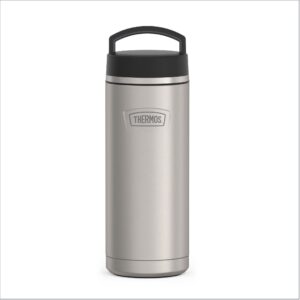 icon series by thermos stainless steel water bottle with screw top lid, 32 ounce, matte stainless steel