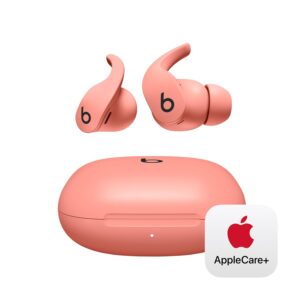 beats fit pro true wireless earbuds - coral pink with applecare+ (2 years)