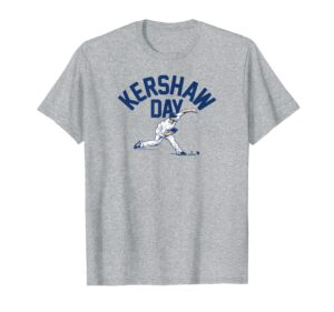 clayton kershaw - kershaw day - los angeles baseball t-shirt