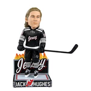 jack hughes new jersey devils alternate jersey bobblehead nhl