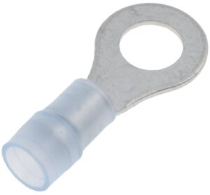 dorman 84123 16-14 gauge ring terminal, blue, 10 pack universal fit