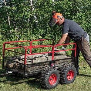 Yutrax Trail Warrior X4 Heavy Duty UTV/ATV Trailer - For Off-Road Use - 1,250 lb. Capacity, TX159