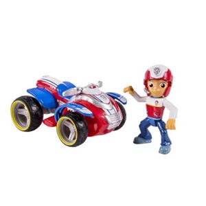 paw patrol ryder's rescue atv, vechicle and figure