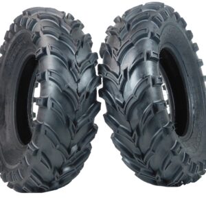 MASSFX P377 ATV/UTV Front Tires 25x8-12 - Set of 2 (25x8x12) 2 Pack