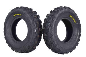 kenda bear claw ex 25x8-12 front atv 6 ply tire bearclaw 25x8x12 tire (2 pack)