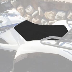 samman atv seat cover for most atv compatible with sportsman scrambler, grizzly, rancher foreman, arctic cat