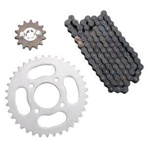 420x96 chain 14t front 37t rear sprocket kit for the atv 70-125cc quad bike motorcycle