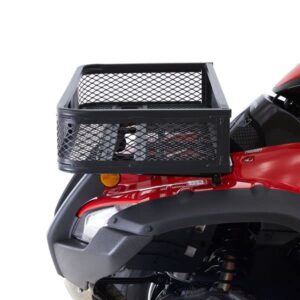 Black Widow Universal Deluxe Steel Mesh ATV Front Rack Basket