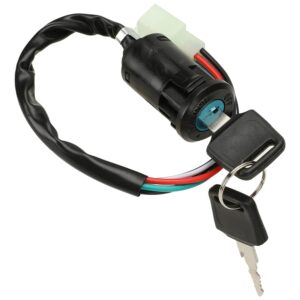 4 Pin Ignition Key Switch 4 Wire for Sunl Roketa Kazuma Chinese Made 50cc 70cc 90cc 110cc 125cc Quad ATV Dirt Bike Pocket Bike 4 Wheels Parts