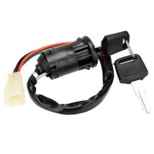 4 Pin Ignition Key Switch 4 Wire for Sunl Roketa Kazuma Chinese Made 50cc 70cc 90cc 110cc 125cc Quad ATV Dirt Bike Pocket Bike 4 Wheels Parts