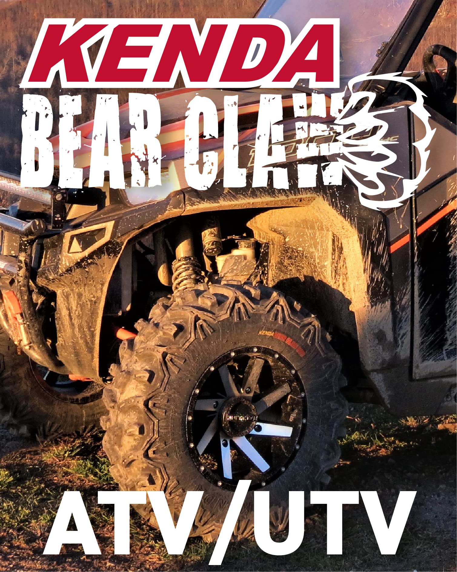 Kenda Bear Claw EX 22x11-10 ATV 6 PLY Tire (2 Pack)