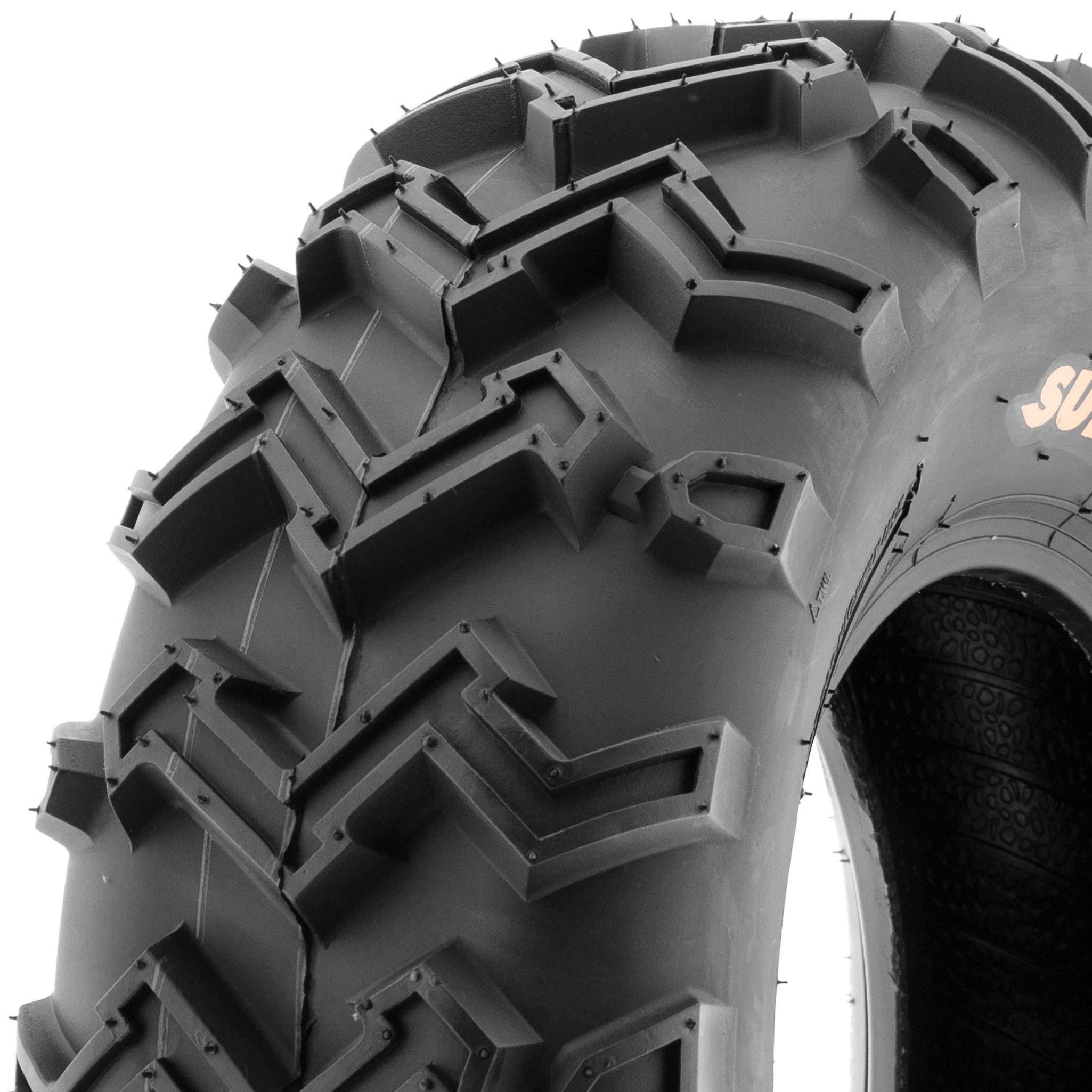 SunF 24x8-12 Off-Road ATV UTV Tires 6 Ply, (Set Pair of 2)