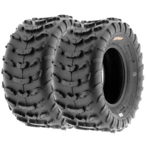 set of 2 sunf a006-22x10-10 - atv/utv utility off-road tires, 6 pr