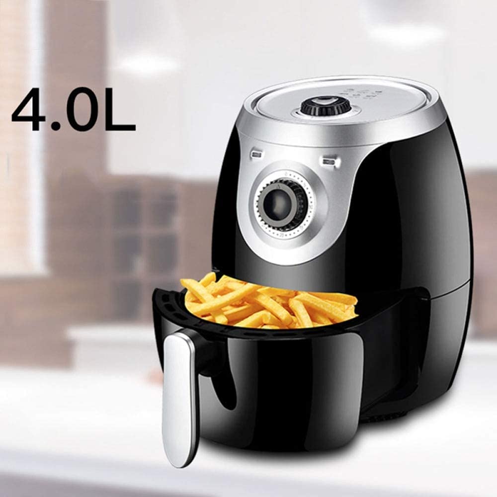 ELEdvb Electric Fryer Intelligent Full Automatic French Fries Machine,Tiered Electric Digital air Fryer Cooker, Watts with Full Color,size 310 * 310 * 345mm