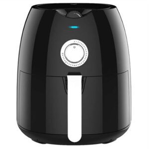 Air Fryer for Home Use 4.5L Electric Fryer LED Touch Screen Oven French Fries Machine Double Pot Large Capacity with Timing Function White Every Family