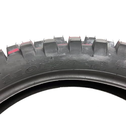 MMG Dirt Bike Tire 110/100-18 Model P154 Front or Rear Off-Road for Honda CR250R (1986-94), CR500R (1984-01), CRF450X 2012, CRF450X (2005-09), XR600R (1988-00) XR650R (2000-07)