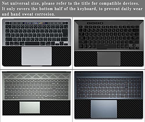 Puccy 2 Pack Keyboard TouchPad Film Protector, compatible with ACER ConceptD 7 Ezel CC715-71 15.6" Black Carbon TPU Trackpad Guard Cover Skin (Not Tempered Glass Screen Protectors) new version