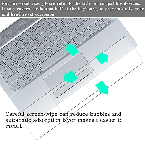 Puccy 2 Pack Keyboard TouchPad Film Protector, Compatible with ACER ConceptD 7 Ezel CC715-71 15.6" TPU Trackpad Guard Cover Skin (Not Tempered Glass Screen Protectors)