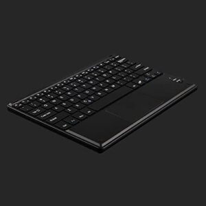 BoxWave Keyboard Compatible with Acer ConceptD 7 Ezel CC715-71-7163 (15.6 in) - SlimKeys Bluetooth Keyboard with Trackpad, Portable Keyboard with Trackpad - Jet Black