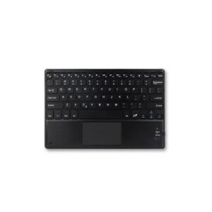 BoxWave Keyboard Compatible with Acer ConceptD 7 Ezel CC715-71-7163 (15.6 in) - SlimKeys Bluetooth Keyboard with Trackpad, Portable Keyboard with Trackpad - Jet Black