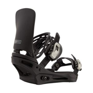 Burton Men's Cartel Re:Flex Snowboard Bindings (Black, Small)