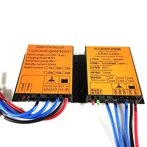 HUIZHITENGDA Wind Charge Controller 12V/24V 12000W,Waterproof Wind Turbine Generator Charge Controller Regulator, Wind Power Charge Regulator(48V),220v