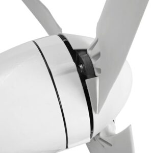 Wind Turbine 4000W Horizontal Wind Turbine Generator Kit 5 Blades Wind Turbine Motor with Charge Controller Home Power,220v