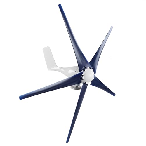 Wind Generator, Wind Turbines Generator, 200W 12 24 48V Wind Turbines 5 Blades 12m s, Wind Turbines, Solar And Wind Power Parts And Accessories (48V)