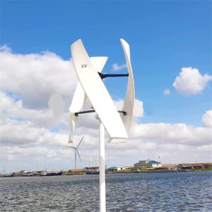 3000w/8000w wind turbine generator 12v/24v/48v vertical axis wind turbine, vertical wind generator with 3 blade and controller, glass fiber blades wide application for cabin,3000w-24v