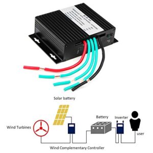 Wind Driven Generator Controller 12V/24V MPPT Wind Charge Controller IP67 Waterproof 12000W Wind Turbine Generator Controller with ,48v