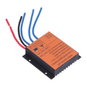 Wind Turbine Controller Low Voltage MPPT Regulator with LED Light 100W‑400W 12V 24V with LED Indicator(5A)