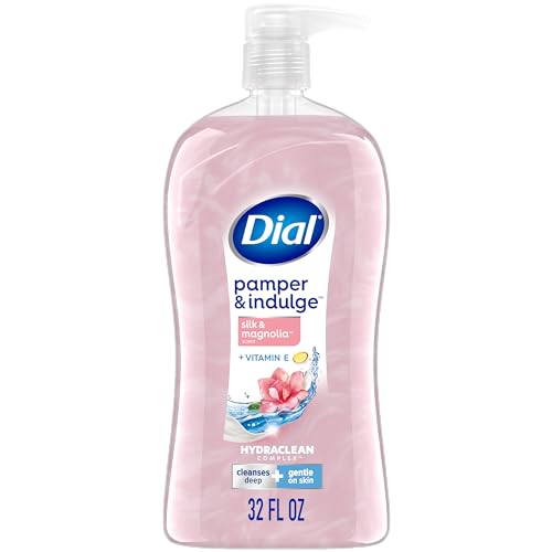 Dial Body Wash, Pamper & Indulge, Silk & Magnolia, 32 fl oz