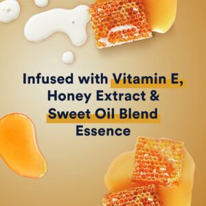 Suave Essentials Gentle Body Wash Milk & Honey 6 Count With A Sweet Oil Blend Essence Infused With Vitamin E & Honey Extract 18 Oz