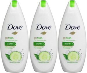 dove glowing ritual nourishing secrets body wash - 3 packs x 16.9 fl.oz / 500ml ea