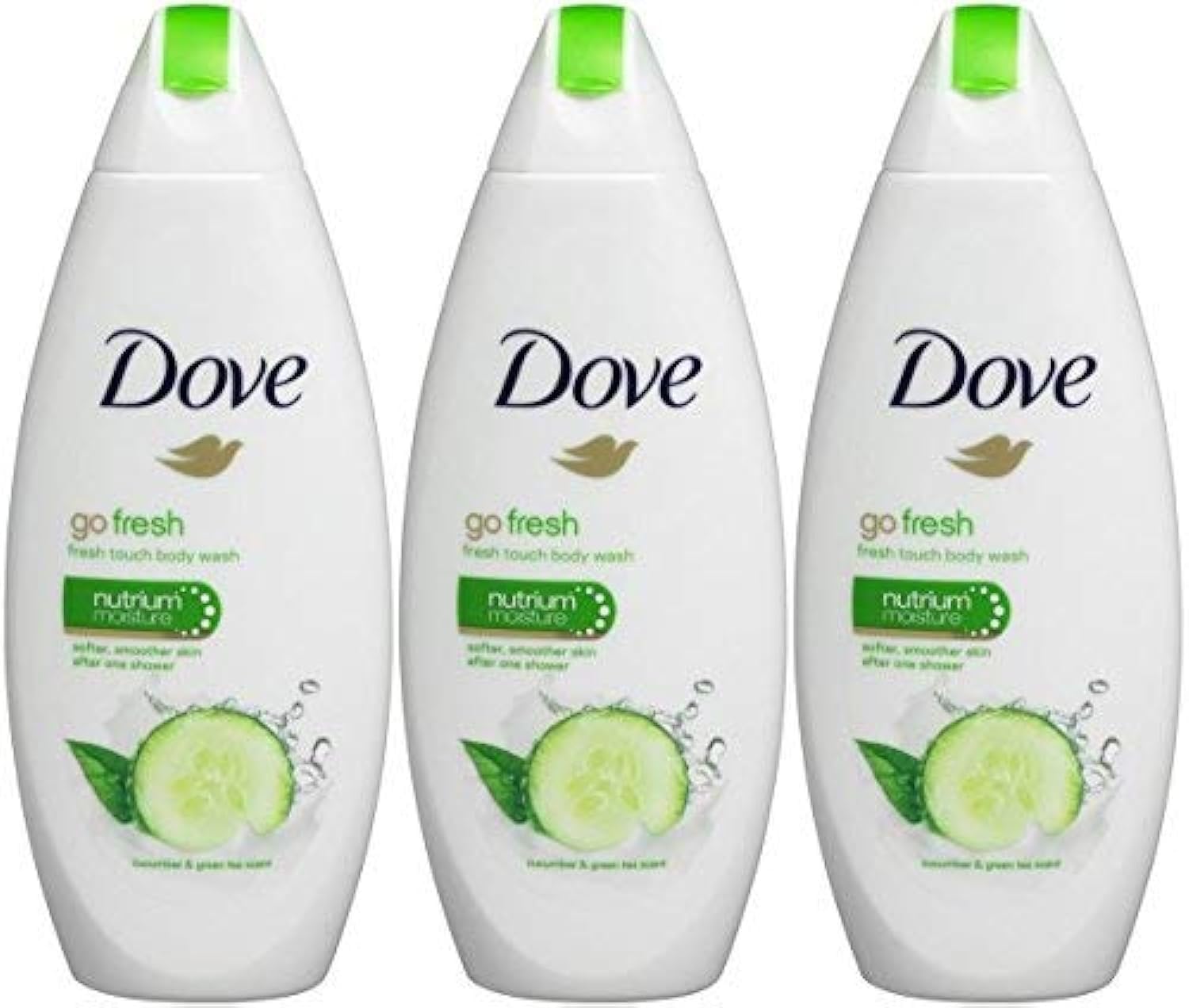 Dove Glowing Ritual Nourishing Secrets Body Wash - 3 Packs x 16.9 Fl.Oz / 500ml Ea