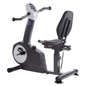 stamina elite total body recumbent bike with arm workout - recumbent cross trainer with smart workout app for home workout - up to 250 lbs weight capacity