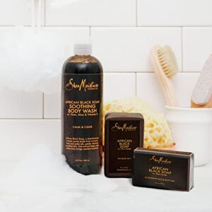 SheaMoisture Soothing Body Wash for Acne Treatment African Black Soap Paraben Free Body Wash ,13 Fl Oz (Pack of 1)