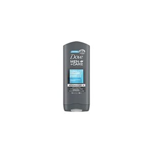 dove men + care body & face wash, clean comfort 13.50 oz (pack of 3), 2.16 lb