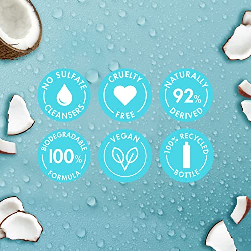 Love Beauty And Planet Body Wash Softened, Visibly Glowing Skin Coconut Water and Vitamin C Made with Plant-Based Cleansers and Skin Care Ingredients 32.3 fl oz