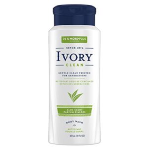 ivory clean aloe body wash 21 oz packaging may vary