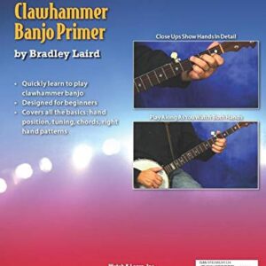 Clawhammer Banjo Primer Book for Beginners with Video & Audio Access