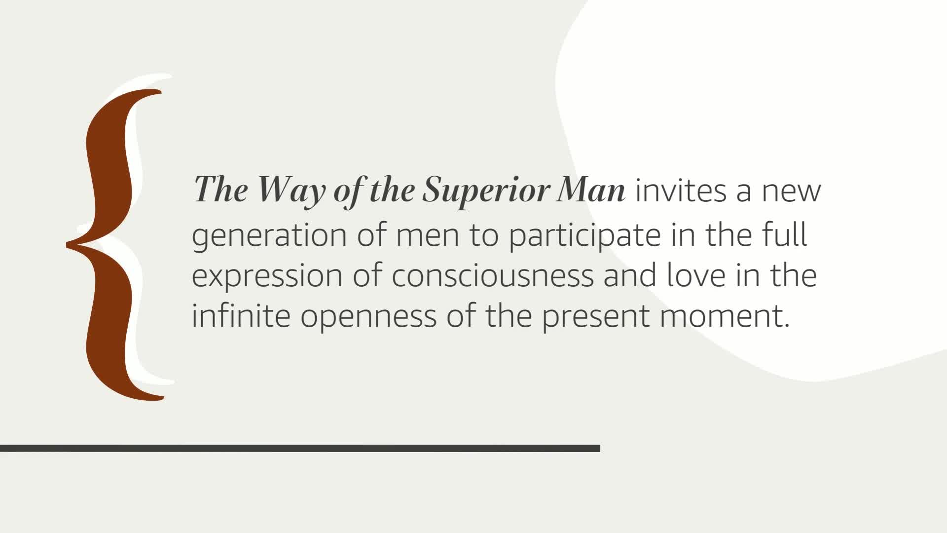 The Way of the Superior Man: A Spiritual Guide to Mastering the Challenges of Women, Work, and Sexual Desire (20th Anniversary Edition)