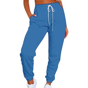 chounliem ladies sweat pants, with pockets sweatpants women baggy women's sweats women pant grey sweatpants wide leg fleece sweatpants women track orders to be delivered womens plus size prime deals