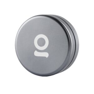 ongrok storage puck, portable, pocket-sized, airtight (gun metal silver)