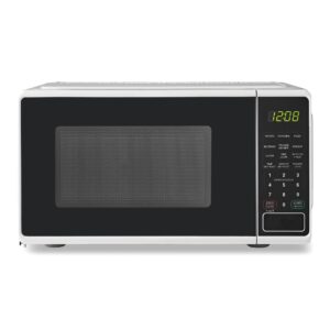 0.7 cu. ft. countertop microwave oven, 700 watts (color : white)